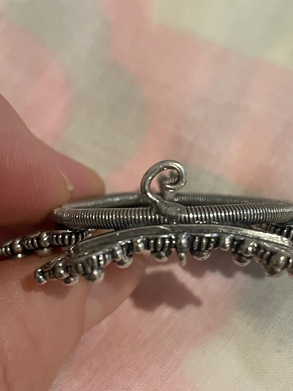 Vintage 1950's Sterling Silver 830 Marcasite Pin/Broo… - Gem