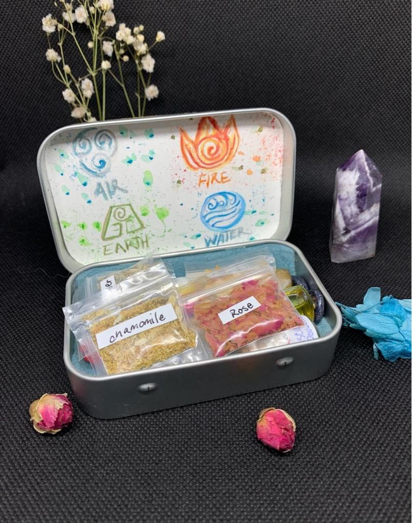 Closet Witch Travel Altar, Pocket Altar, Discreet Mini Altar, Wicca ...