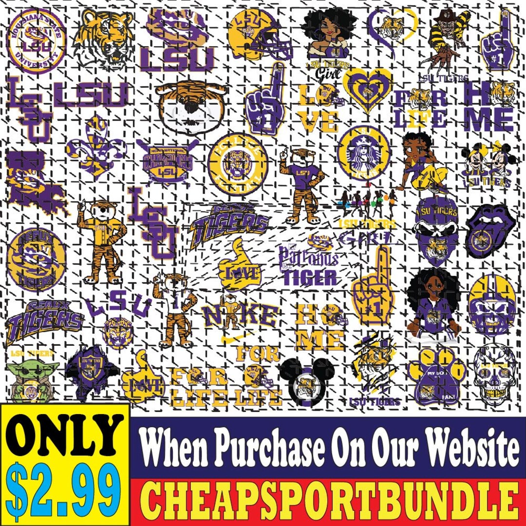 Lsu-tigers Football Team Svg Lsu-tigers Svg NCAA Teams - Etsy