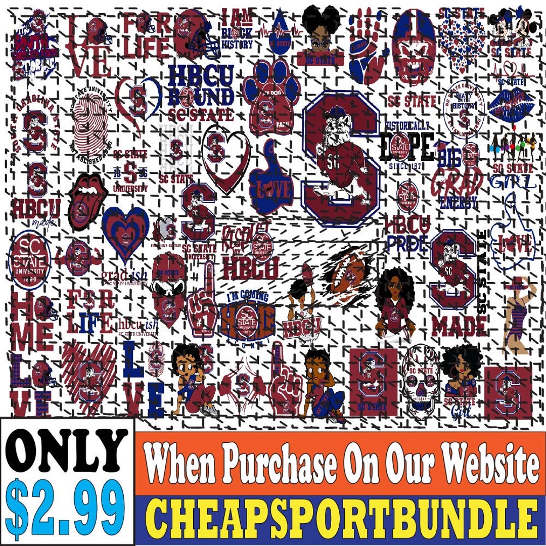 South Carolina State University Svg HBCU Svg Collections - Etsy