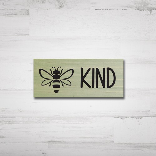 BOGO Bee Kind Blocks Kindness Matters Be Kind Decor Accent - Etsy