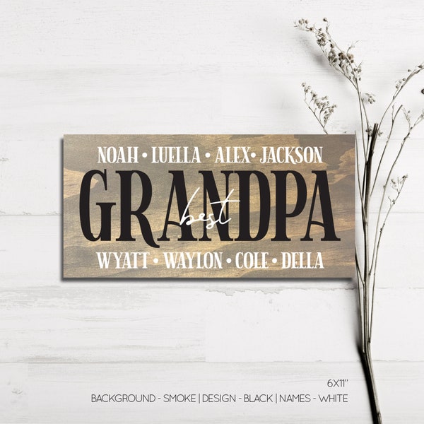 Grandpa Sign - Etsy