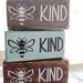 BOGO Bee Kind Blocks Kindness Matters Be Kind Decor Accent | Etsy