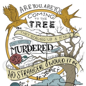 Hunger Games Hanging Tree (colorized) - Etsy