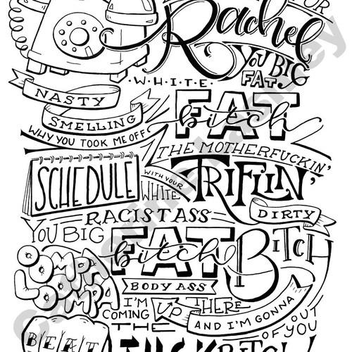 This is for Rachel Voicemail Hand Lettered - Etsy