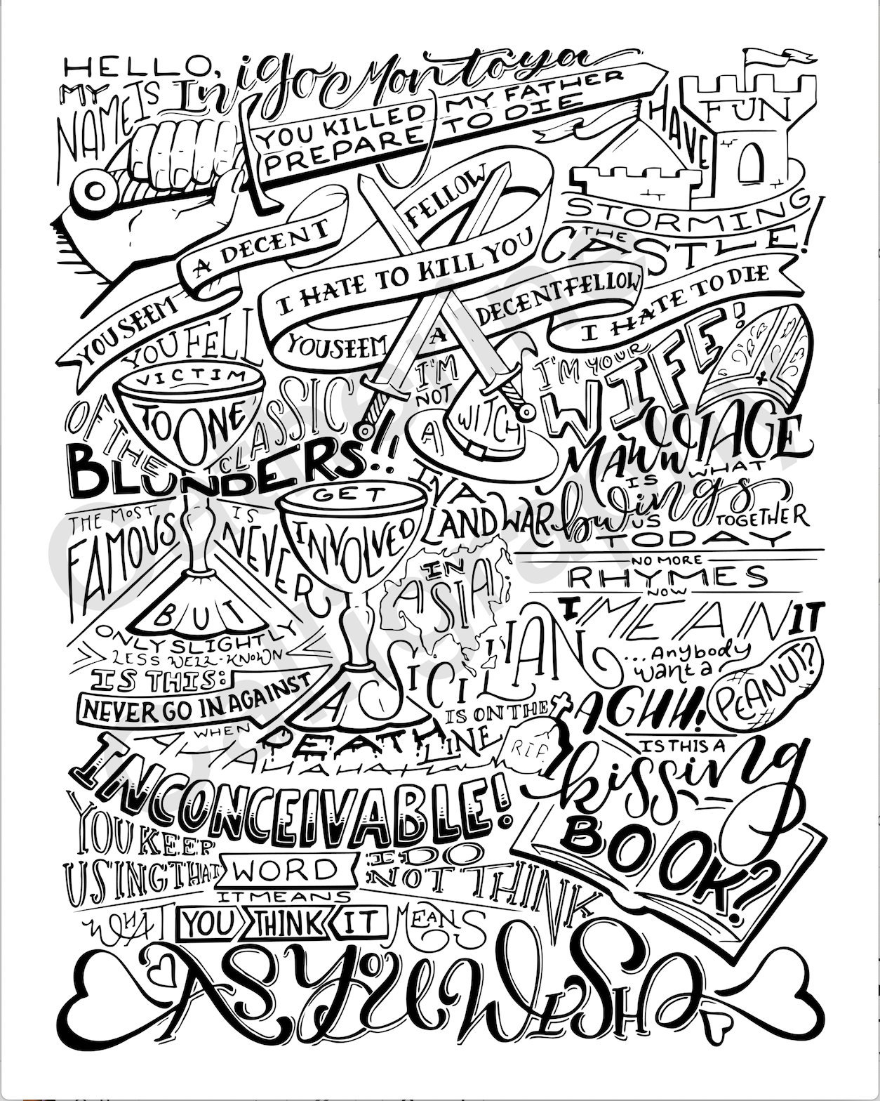 Princess Bride Quotes - Etsy