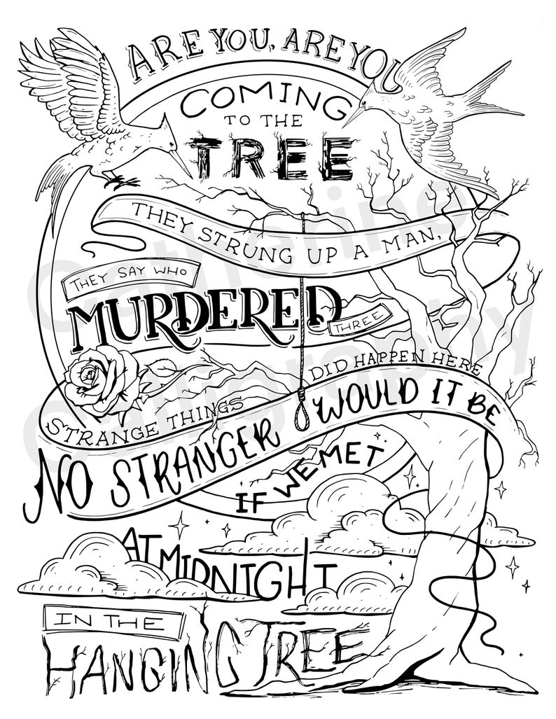 Hunger Games Hanging Tree - Etsy