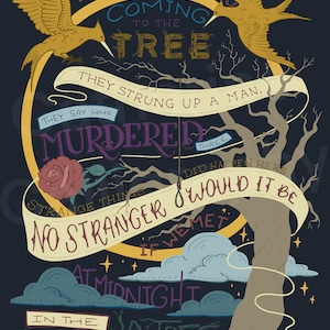 Hunger Games Hanging Tree (colorized) - Etsy