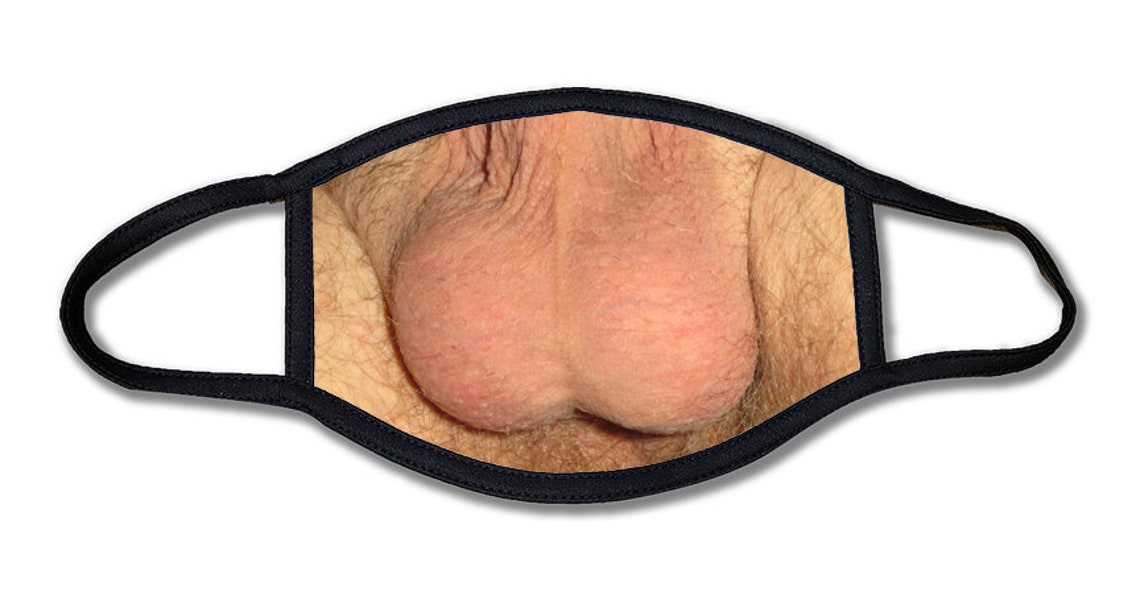 Ball Sack Face Mask MULTI SIZES AVAILABLE Double Layer | Etsy