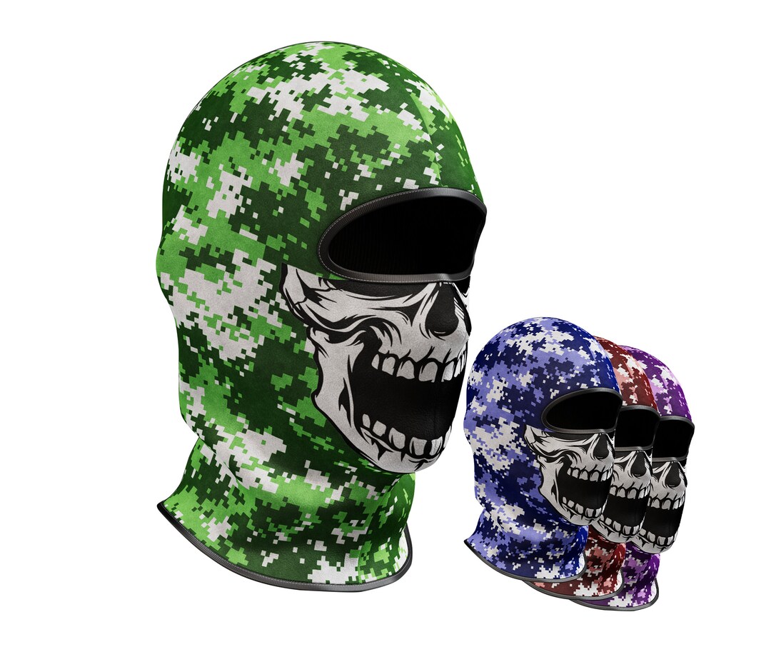 Digicamo Skull Style Performance Shiesty Ski Mask Balaclava - Etsy