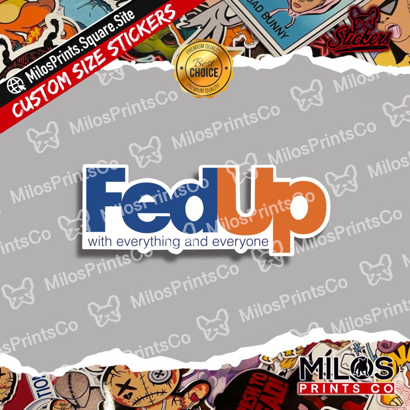 Funny Fedex Stickers - Etsy UK