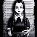 Wednesday Horror Mugshot PNG File | Sublimation Printable File | Family ...