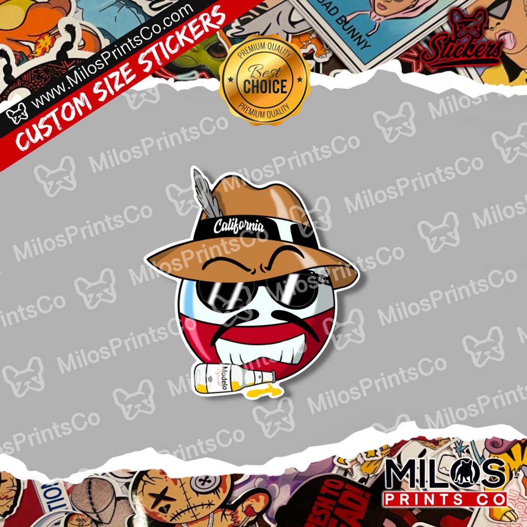 Homie El Electro Sticker | Electrode X Gangster Sticker | Cholo Vinyl ...