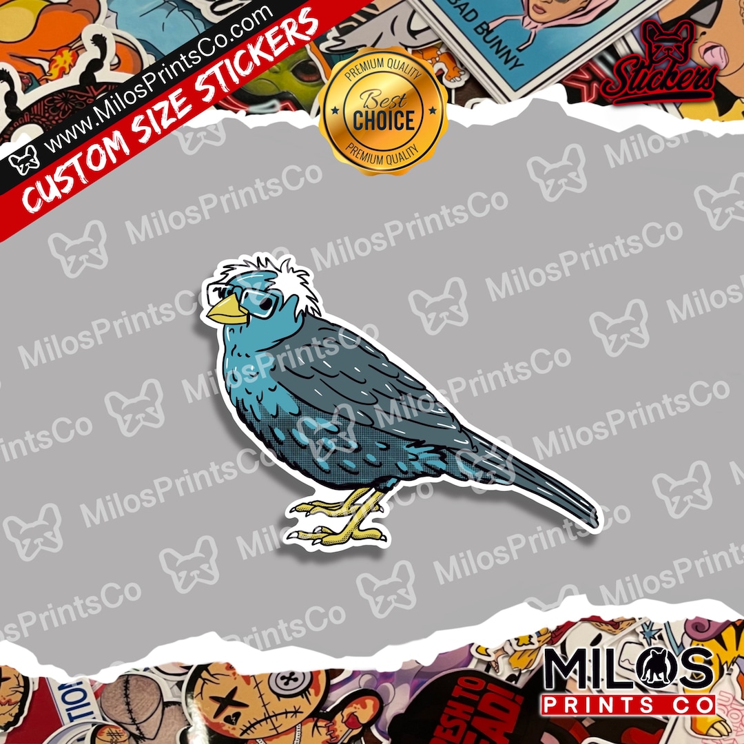 Bernie Bird Stickers | Bernie 2020 Sticker | Diecut Bernie Sticker ...