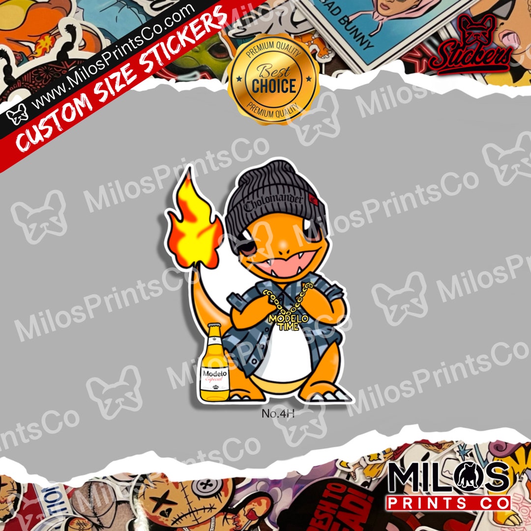 Homie Cholomander Vinyl Sticker | Lizard Gangster Sticker | Cholo Vinyl ...