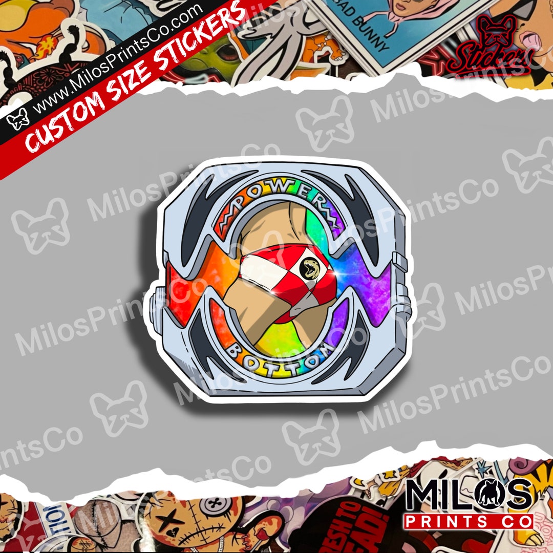 Power Bottom Vinyl Sticker | Pride Collection Stickers | LGBTQ Matter ...