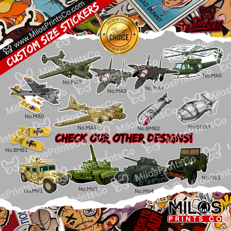 Humvee and Military Car Vinyl Sticker | Military Humvee Vinyl Stickers ...