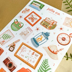 Explorer Sticker Sheet for Bullet Journals, Planners, and Crafts - Etsy