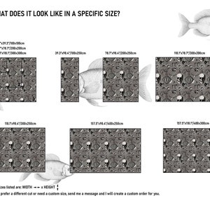 Black and White Skeleton Wallpaper, Wall Mural, Wainscoting Wall ...