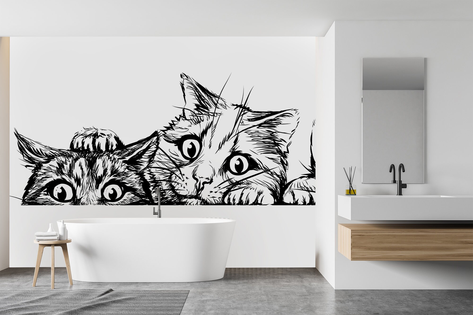 Cats Wallpaper Tile