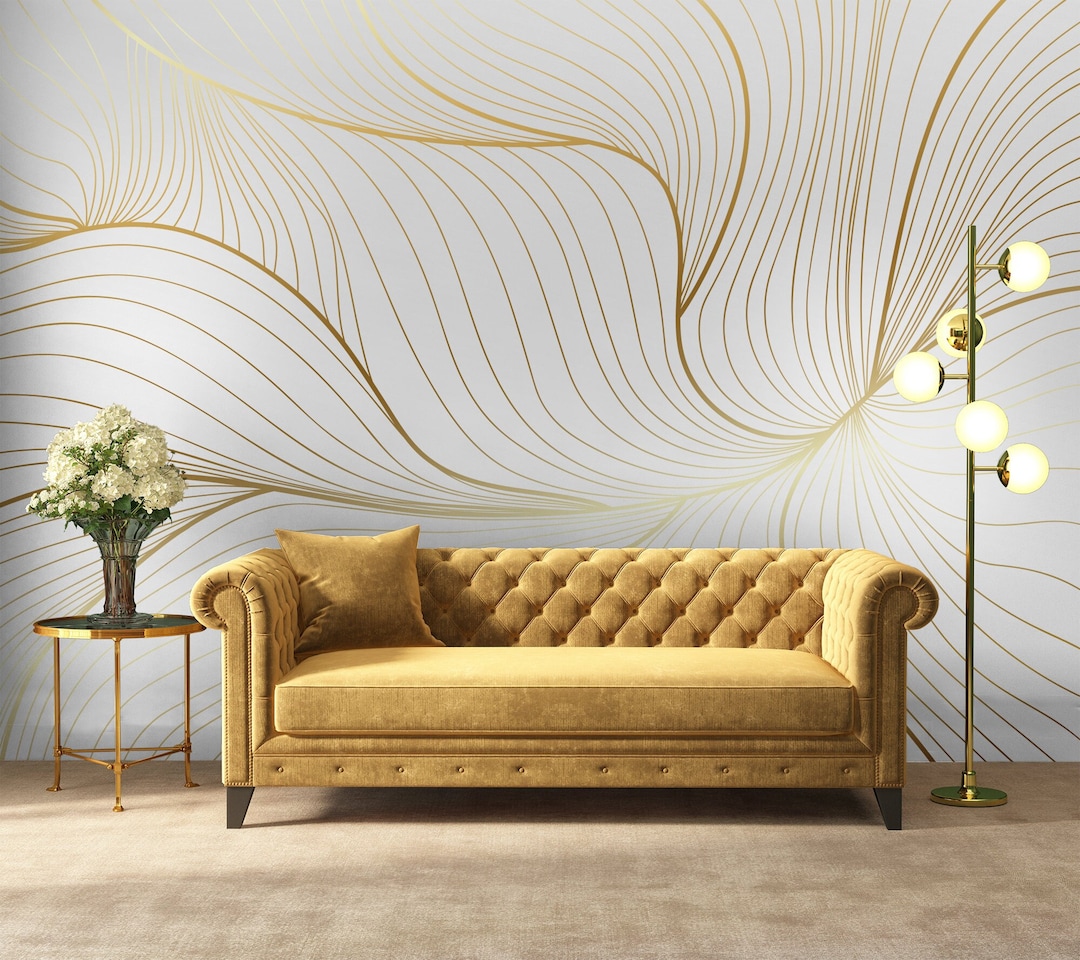 Vintage Luxury Wallpaper Wall Mural Self Adhesive peel and - Etsy