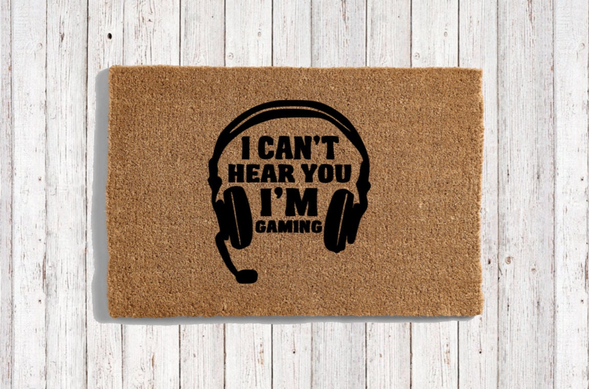 Gamer Welcome Doormat / Fussmatte / decoración del hogar / - Etsy España
