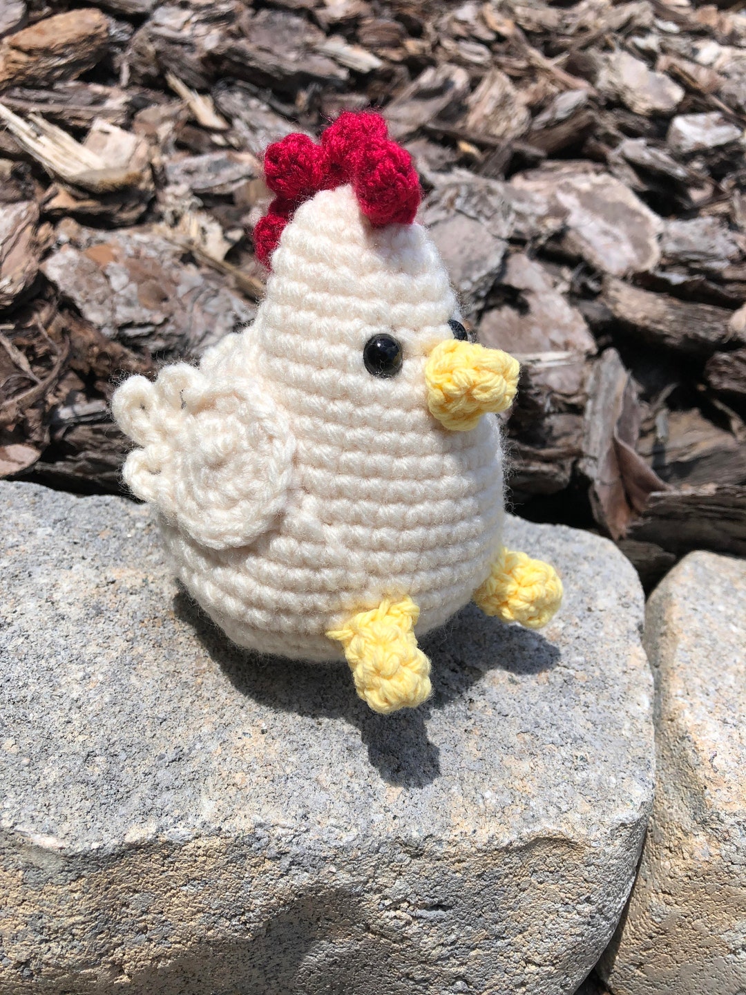 Chicken, Chicken Stuffed Animal, Amigurumi, Plush, Cuckoo - Etsy