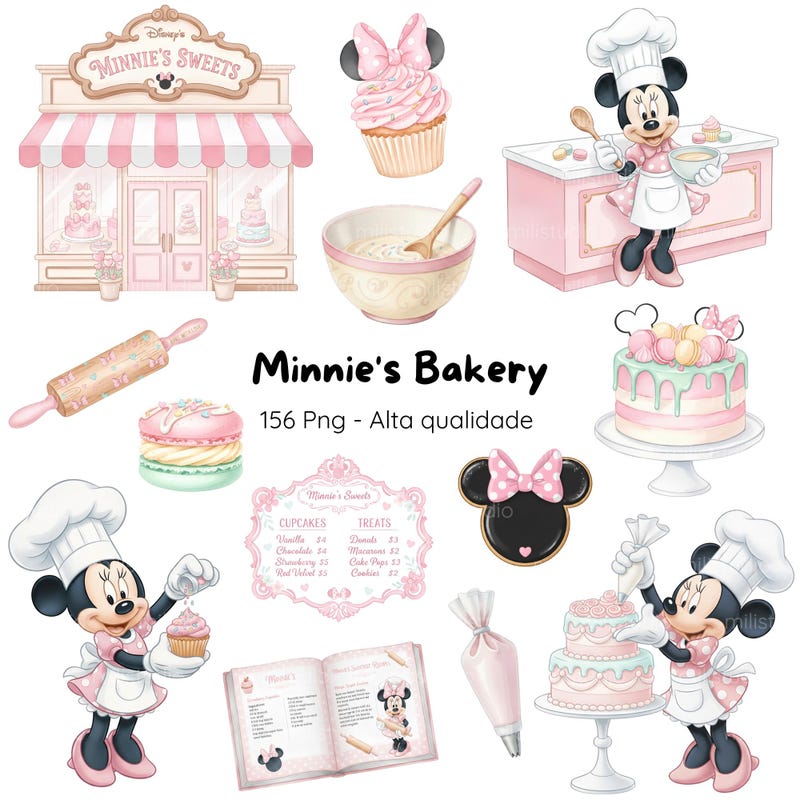 Minnie Mouse Graphics - Etsy