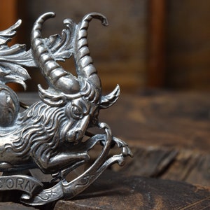 Vintage Collection Sterling Silver Signed "cini" Capricorn Zodiac ...