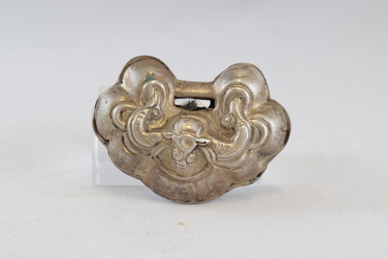 Chinese Collections Sterling Silver Carved Bat Ruyi Shape Life - Etsy