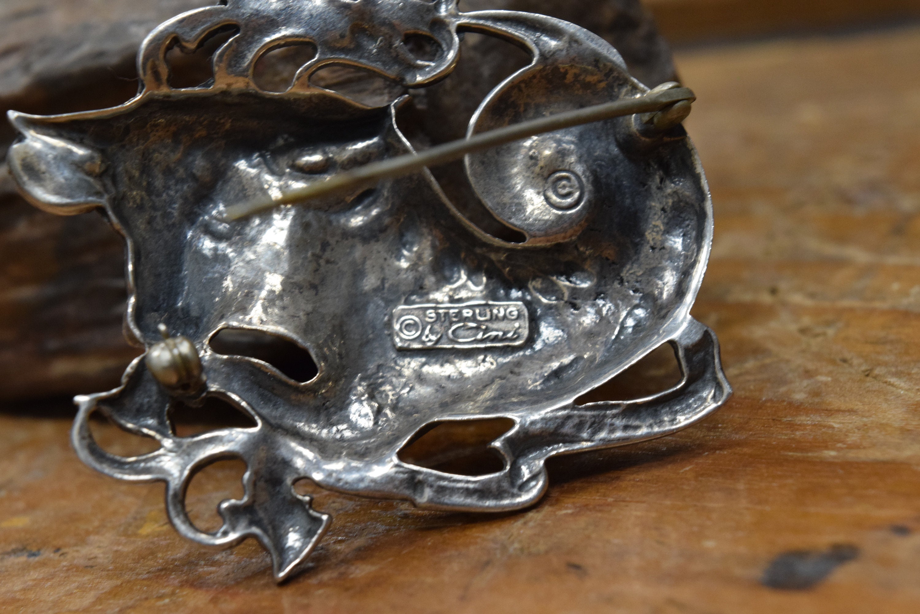 Vintage Collection Sterling Silver Signed cini - Etsy