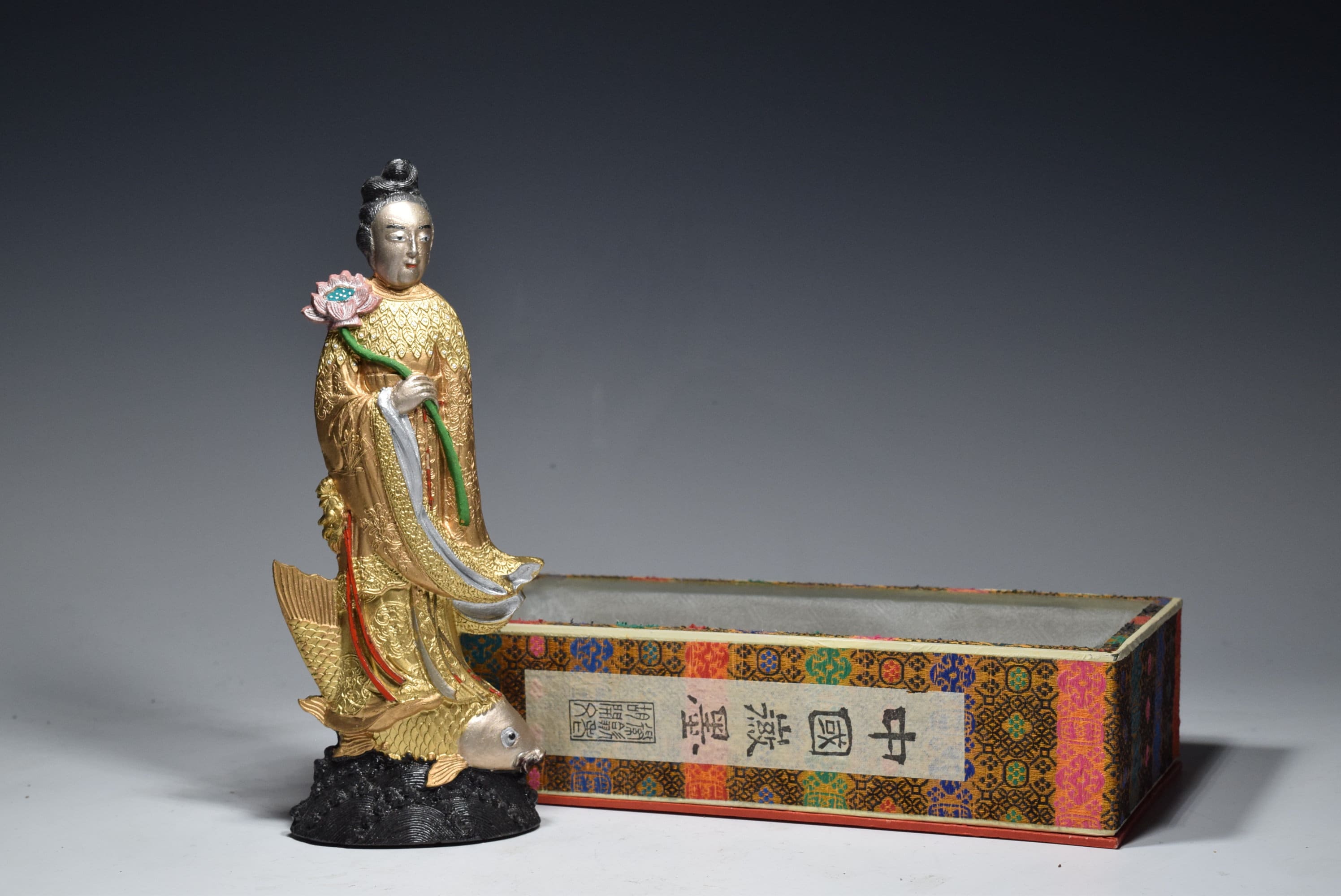 Vintage Collection Chinese Style Color Painted the Eight Immortals He ...