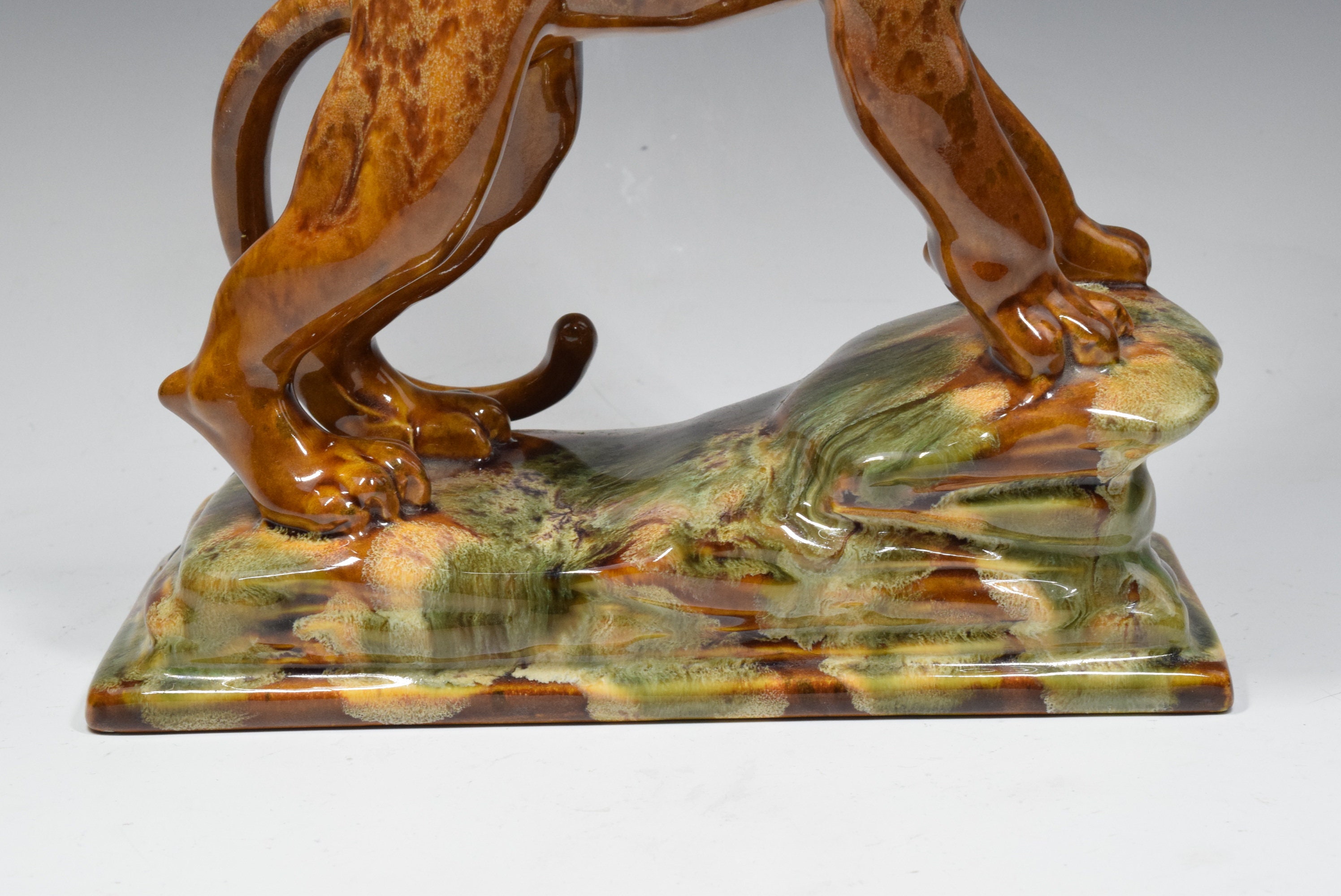 Vintage Royal Hanger Pottery Tiger Ceramic - Etsy