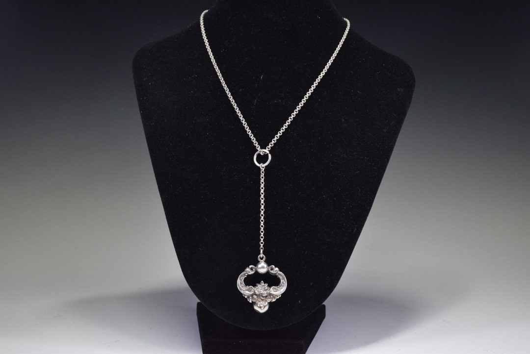 Vintage Collection Art Nouveau Style Unique Design Signed "cini" Flower ...