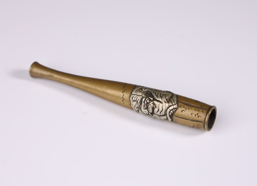 Vintage Japanese Silver Cigarette Holder - Etsy