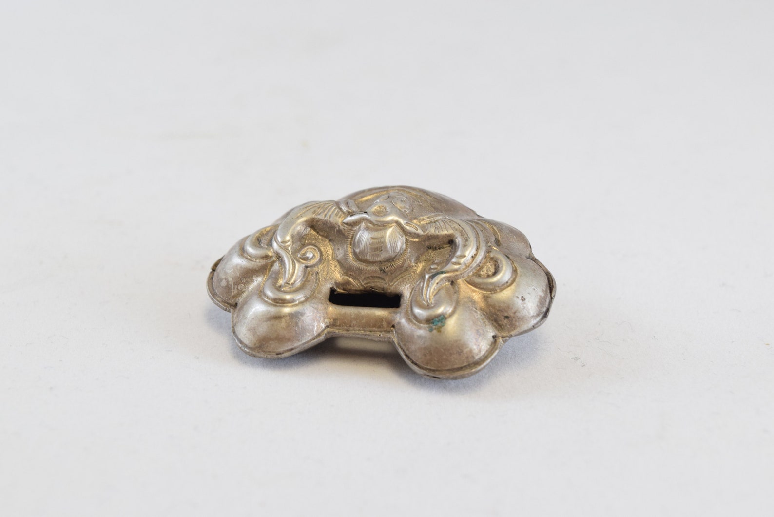 Chinese Collections Sterling Silver Carved Bat Ruyi Shape Life | Etsy