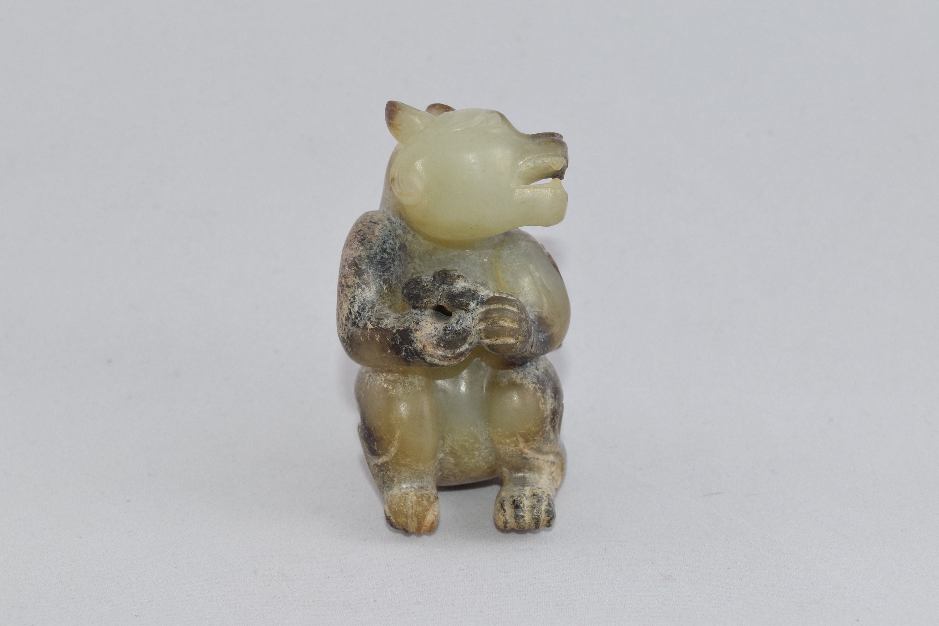 Chinese Collection Rare Carved Jade Han Bear Figure - Etsy New Zealand