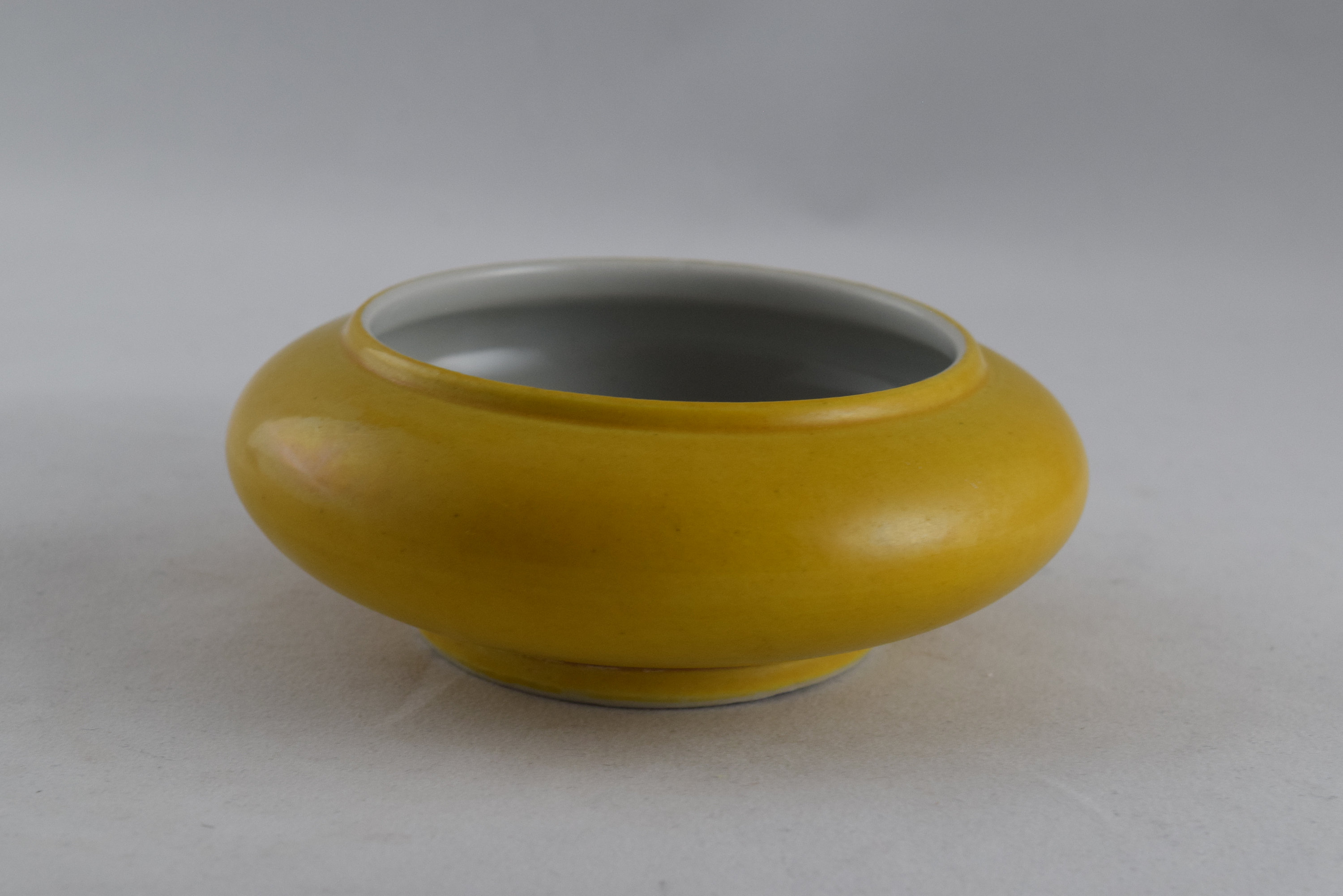Chinese Collections Yellow Glazed Porcelain Brush Washers With Kangxi ...