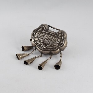 Chinese Collections Silver Ruyi Shape Kylin With Child Lock Pendant - Etsy