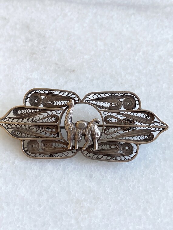 Vintage sterling silver camel - Gem