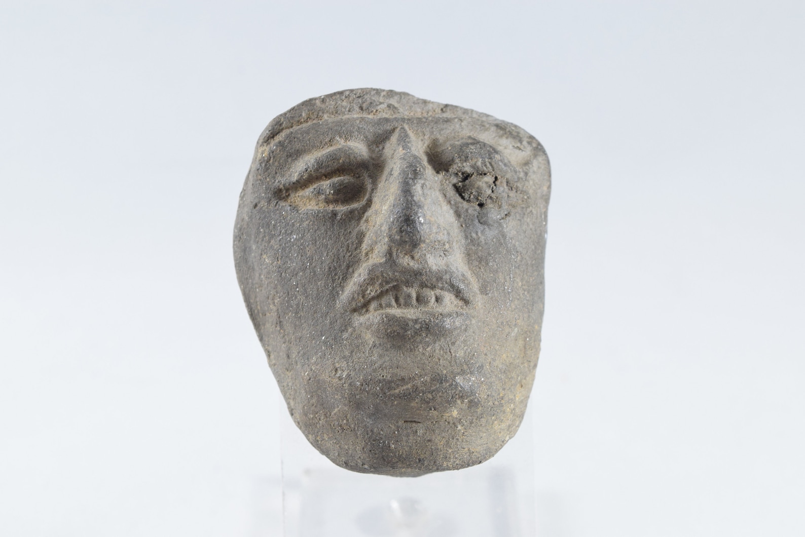 Vintage Maya Mexico Maya Face Mask Human's Head Pottery | Etsy