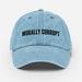 MORALLY CORRUPT Vintage Hat - Etsy