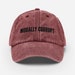 MORALLY CORRUPT Vintage Hat - Etsy