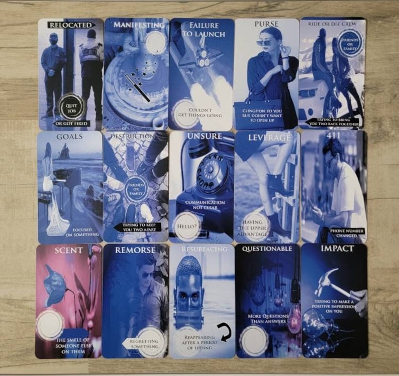 SITUATIONS Oracle Deck BUNDLE of 8 Decks HIS & Her More - Etsy