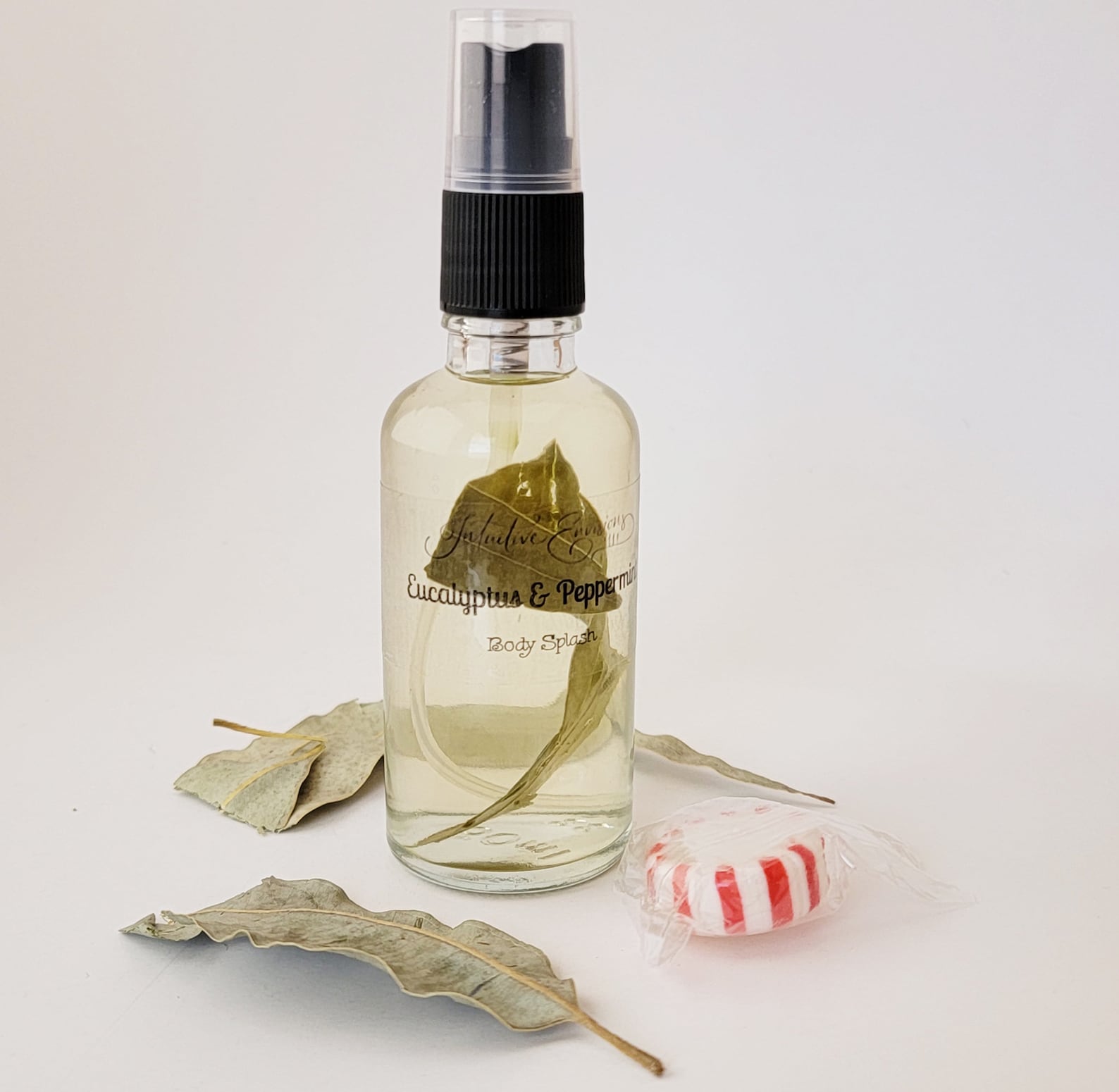 Eucalyptus & Peppermint Body Splash Spray Spring Summer - Etsy