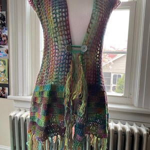 Fringed Hippie Vest Pattern - Etsy