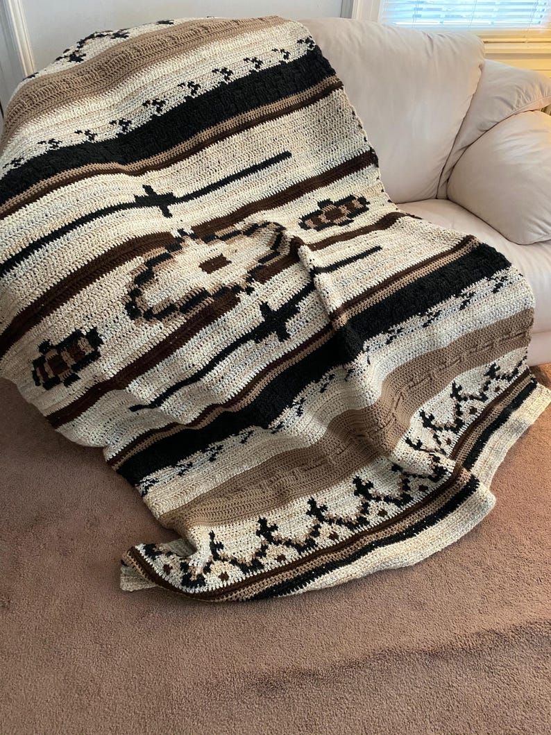 AZTEC BLANKET - Etsy