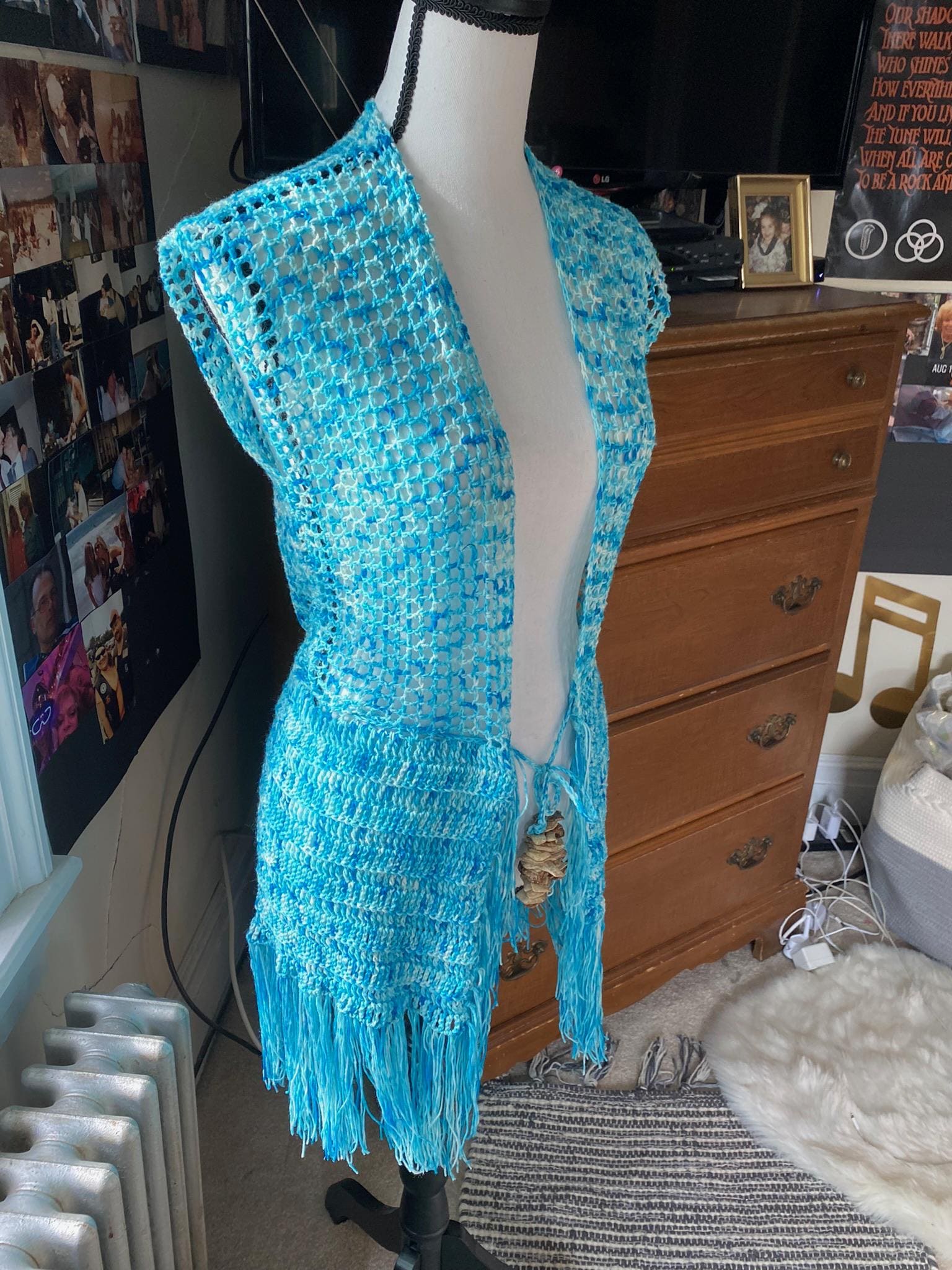 Fringed Hippie Vest Pattern - Etsy
