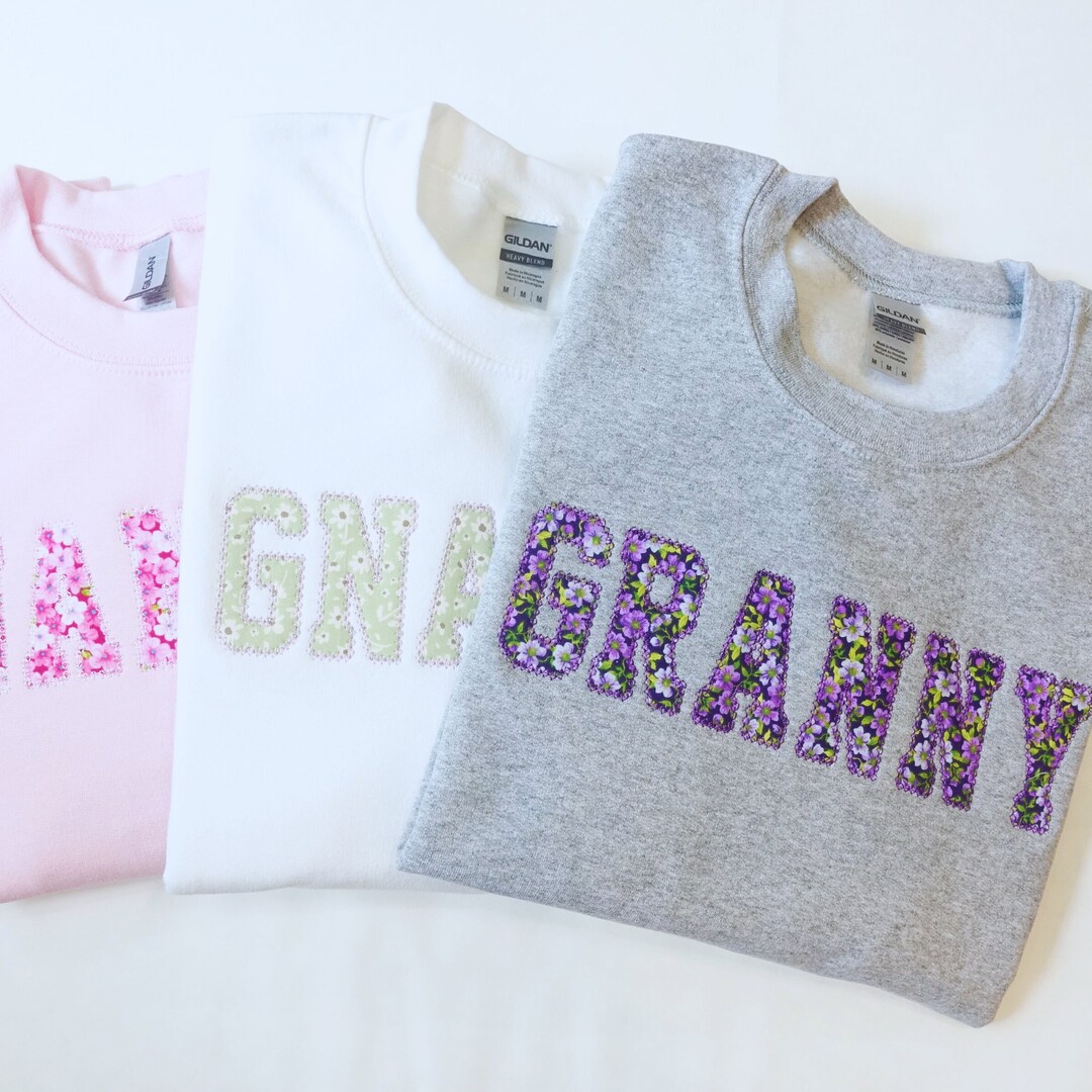 Personalized Embroidered Appliqué Sweatshirt Varsity Diamond - Etsy