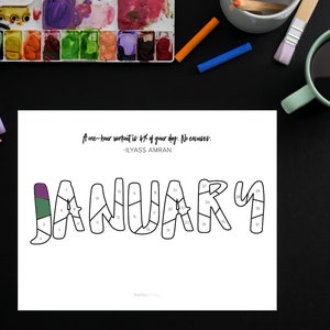 Workout Coloring Calendar, Coloring Pages, Printable Coloring Sheet ...